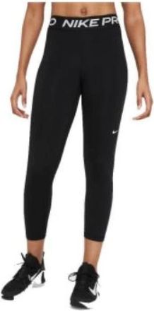 Nike Pro 365 Mid Rise Crop - - Sport - Damen - Schwarzk - L