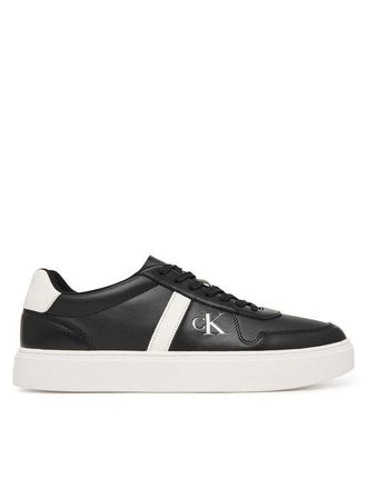 Calvin Klein Sneakers Classic Cups Lace Lth Emb Tongue HM0HM02237 Schwarz