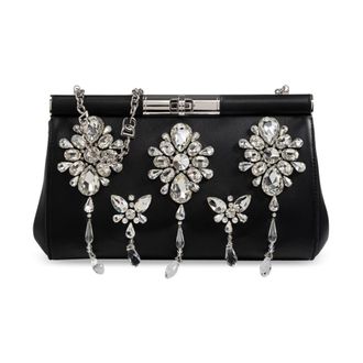Dolce & Gabbana Marlene Clutch - - Bags - Damen - Schwarzk - ONE SIZE