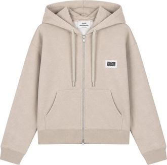 Mads Norgaard Femme, Sweatshirts et sweats &agrave; capuche, Beige, Taille: 40 FR Bobo Hood SweaT-shirt Standard