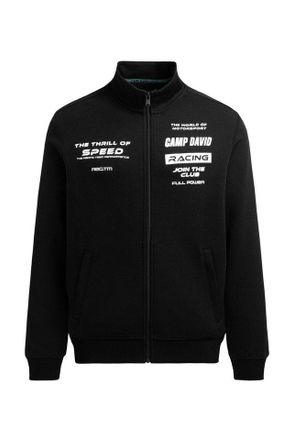 Camp David Sweatjacke mit Rei&szlig;verschlusstaschen