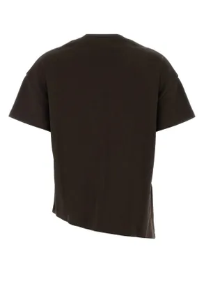 Loewe Asymmetric T-Shirt - Brown