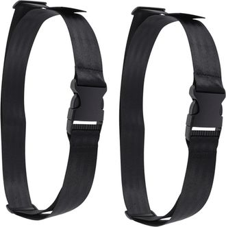 Lurrose 2 Stück Teiliges Hochstuhl Verstellbare Gurte aus Polyester Abnehmbar und Leicht für Zuhause Restaurant und Reisen Komfortabel und Einfach zu Reinigen