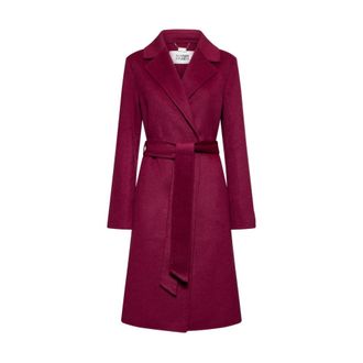 Silvian Heach Manteau avec ceinture - Femme - Manteaux - Rouge - Taille: 42 FR