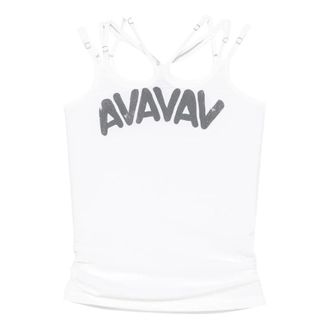 Avavav Avavav, Femme, Tops, Blanc, Taille: 36 FR Hauts sans manches