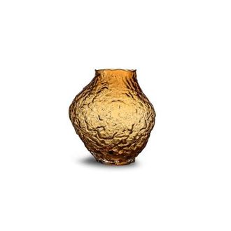 ByOn Byon Studio Vase Corallo M - Handgefertigte Glasvase in Light Amber, Organisches, unregelm&auml;&szlig;iges Design, Mundgeblasen, 28 x 26 x 27 cm, 5280607404