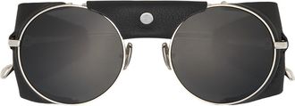 Moncler De Soleil Rondes Solix, Unisexe, Gris, Taille: 52
