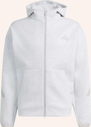 adidas Adidas Z.N.E. Zip-Hoodie, Durchgehender Reissverschluss grau