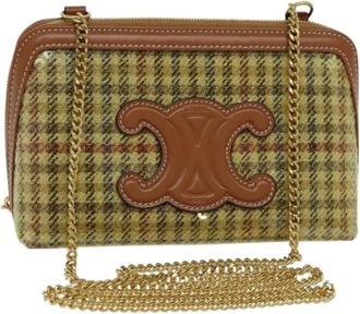 Celine Pre-owned Toile sacs-celine - Femme - Pre-owned - Beige - Taille: ONE Size