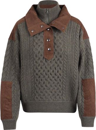 Sea NY Pull Allen - Femme - Pulls - Vert - Taille: 36 FR
