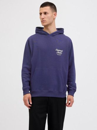 Jack & Jones Kapuzensweatshirt JORNORREBRO TYPO BACK SWEAT HOOD SN mit Print