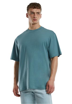 Urban Classics UC Men Tops UC Signature Logo Tall Tee, Oversized Fit, 100% Cotton, L