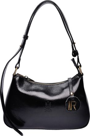 Isabella Rhea Schwarz Rindsledertasche