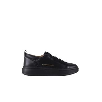 Alexander Smith Wembley Uomo Alta Frequenza aus weichem schwarzem Leder und schwarzer Sohle - - Shoes - Herren - Schwarzk - 43 EU