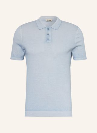 Drykorn Drykorn Strick-Poloshirt Triton blau