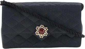 Chanel Pre-owned Toile sacs-chanel - Femme - Pre-owned - Noir - Taille: ONE Size
