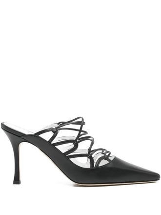 Manolo Blahnik mules Netas - Noir