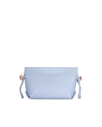 Liu Jo Womens Shoulder Bag Dusty Blue Polyurethane