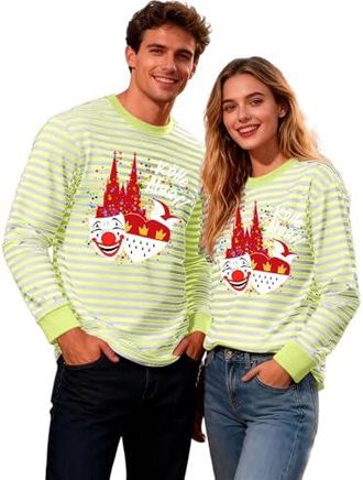 Generic T-shirt &agrave; rayures rouge et blanc pour homme et femme, sweat-shirt ray&eacute; &agrave; col rond, t-shirt basique rouge et blanc, &agrave; rayures, costume de marin, costum