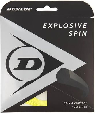 Dunlop Tennissaite EXPLOSIVE SPIN 1.25mm 12m Set gelb