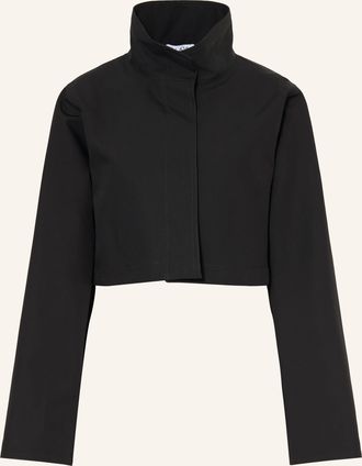 Alaia Ala&iuml;a Cropped-Jacke schwarz