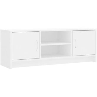 vidaXL TV-Schrank Wei&szlig; 102x30x37,5 cm Holzwerkstoff Vidaxl