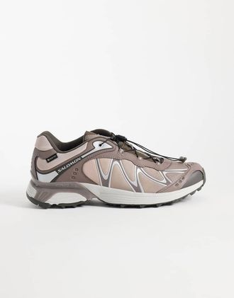 Salomon XT-Whisper baskets gris ombre et noir olive-Marron