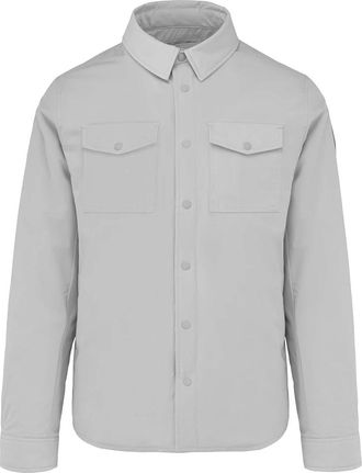 Bomboogie Homme, Vestes, Gris, Taille: M Surchemise en tissu technique