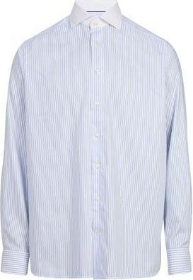 Eton Chemise droite ray&eacute;e en coton