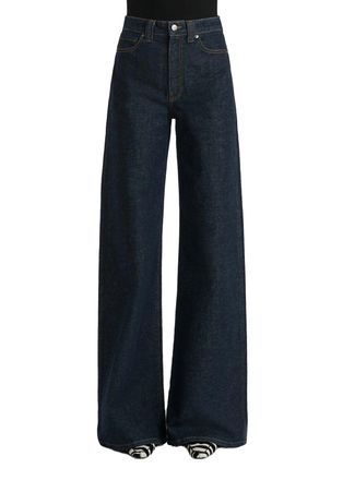 Khaite Womens Jean Dane En Denim Blue