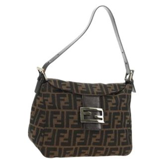 Fendi Sac bandouli&egrave;re Zucca Canvas Pre-owned - Femme - Pre-owned - Brun - Taille: ONE Size