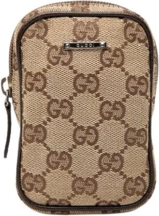 Gucci unisex, Pre-owned, Beige, Taille: ONE Size Mini Pochette Pre-owned