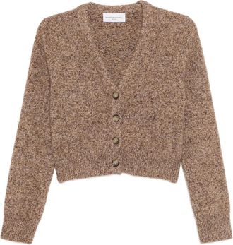 Brandon Maxwell cardigan Sloane - Marron