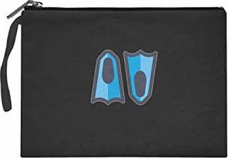 Bonateks Femme Frfcb101365 Femme Clutches, Noir, Black EU