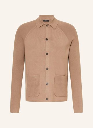 Reiss Reiss Strickjacke Fitzgerald braun