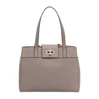 Furla Amelia L Tote - Femme - Sacs - Beige - Taille: ONE Size