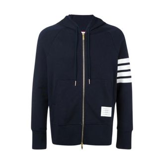 Thom Browne Herren, Sweatshirts & Hoodies, Blau, MGr&ouml;&szlig;e