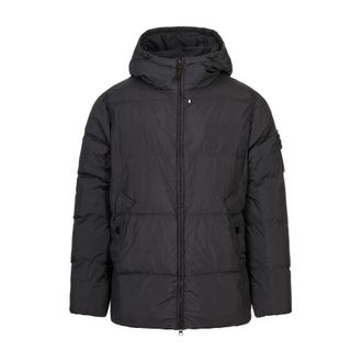 Stone Island Ghost Kapuzenjacke - - Jackets - Herren - Blau - L