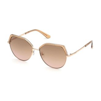 Guess Metall Sonnenbrille - - Accessories - Damen - Beige - 58 MM