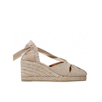 Castaner Espadrilles aus Glitzerstoff - - Shoes - Damen - Beige - 35 EU