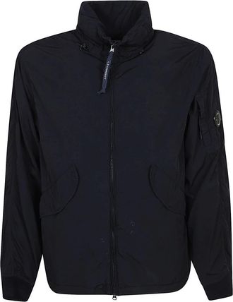 C.P. Company C.p. Company, Homme, Vestes, Bleu, Taille: M Chrome-R Lens Short Jacket