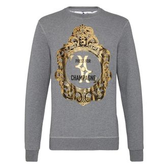 Billionaire Boys Club LS Baroque Sweatshirt - - Sweatshirts & Hoodies - Herren - Grau - 3XL