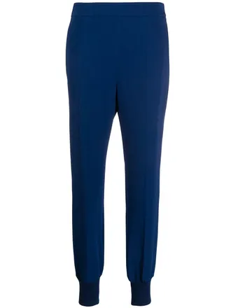 Stella McCartney pantalon &agrave; coupe fusel&eacute;e - Bleu