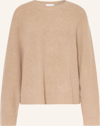 Mrs & Hugs Mrs & Hugs Oversized-Pullover Mit Cashmere beige