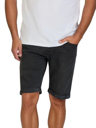 LTB Jeans Jeans Shorts Herren Stretch Kurz Slim Fit Corvin Kurze Hosen Bermuda Sommer Denim Einfarbig, Größe:5XL, Farbe:Page Wash (52226)