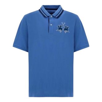 La Martina Homme, Tops, Bleu, Taille: M Polo Chemises