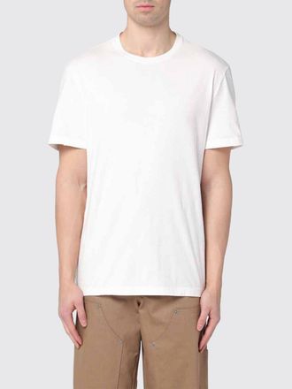 Golden Goose T-shirt &agrave; col rond et manches courtes en pur coton