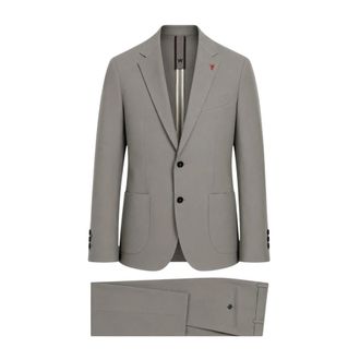 Mulish Abs702 Einreiher-Anzug - - Suits - Herren - Grau - L