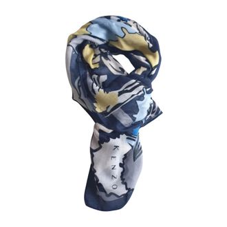 Kenzo Mehrfarbige Pashmina Stola Modal-Mischung - - Accessories - Damen - Mehrfarbig - ONE SIZE