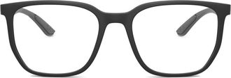 Ray-Ban Brille mit eckigem Gestell - Schwarz
